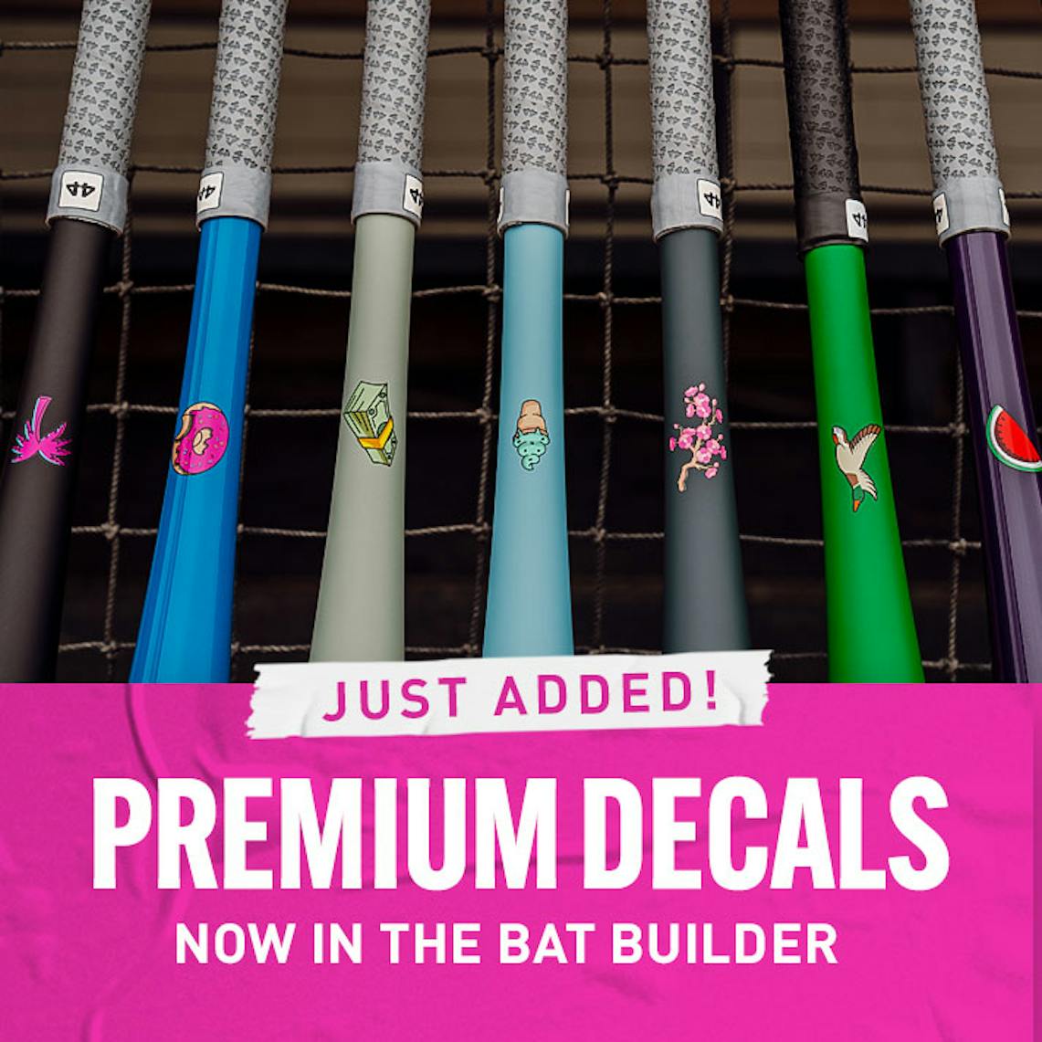Custom Baseball & Softball Gloves & Bats | 44 Pro