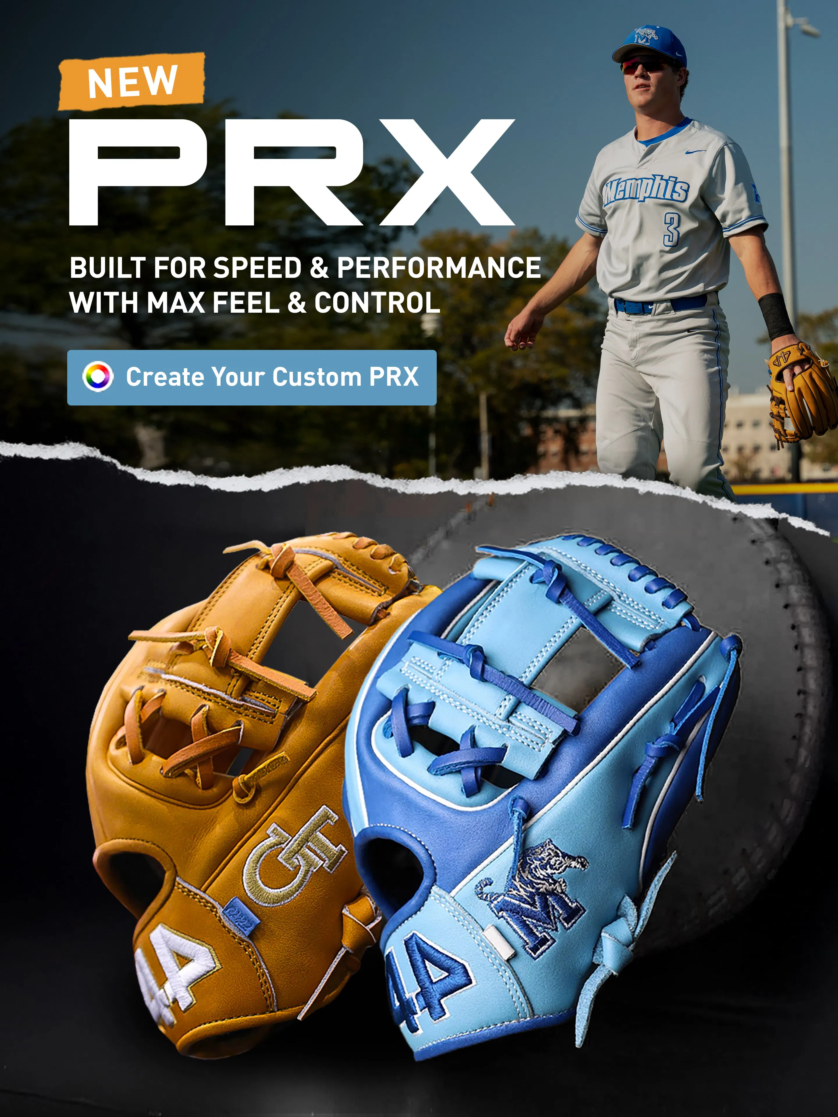 Custom Baseball & Softball Gloves & Bats | 44 Pro