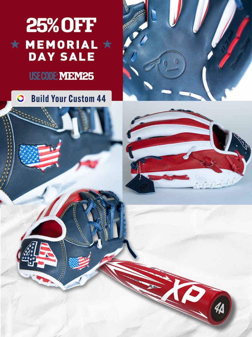 Custom Baseball & Softball Gloves & Bats | 44 Pro