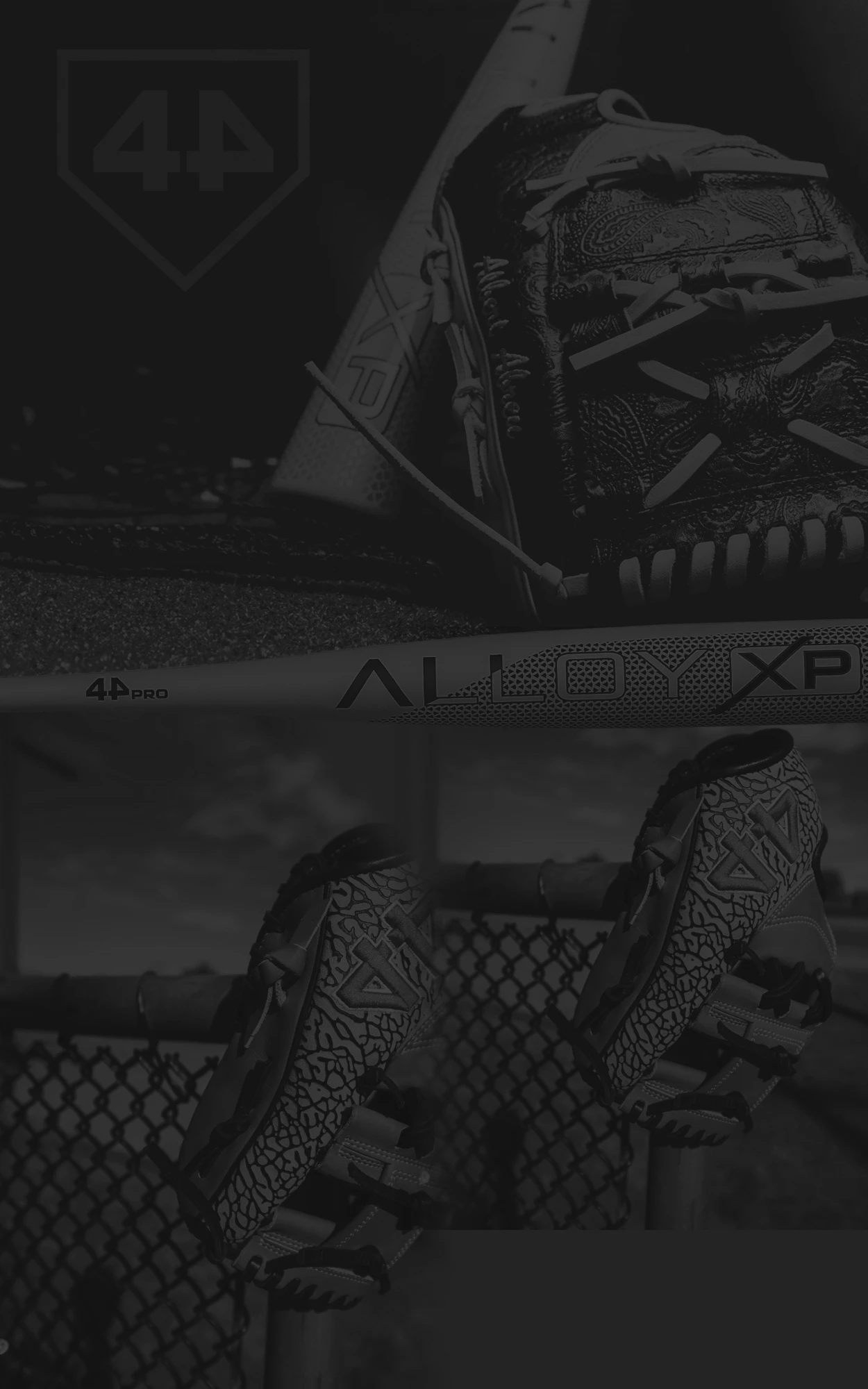 Custom Baseball Softball Gloves Bats 44 Pro