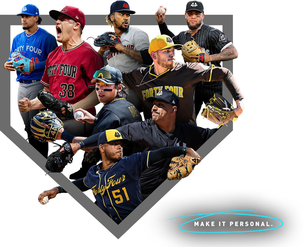 Custom Baseball & Softball Gloves & Bats | 44 Pro