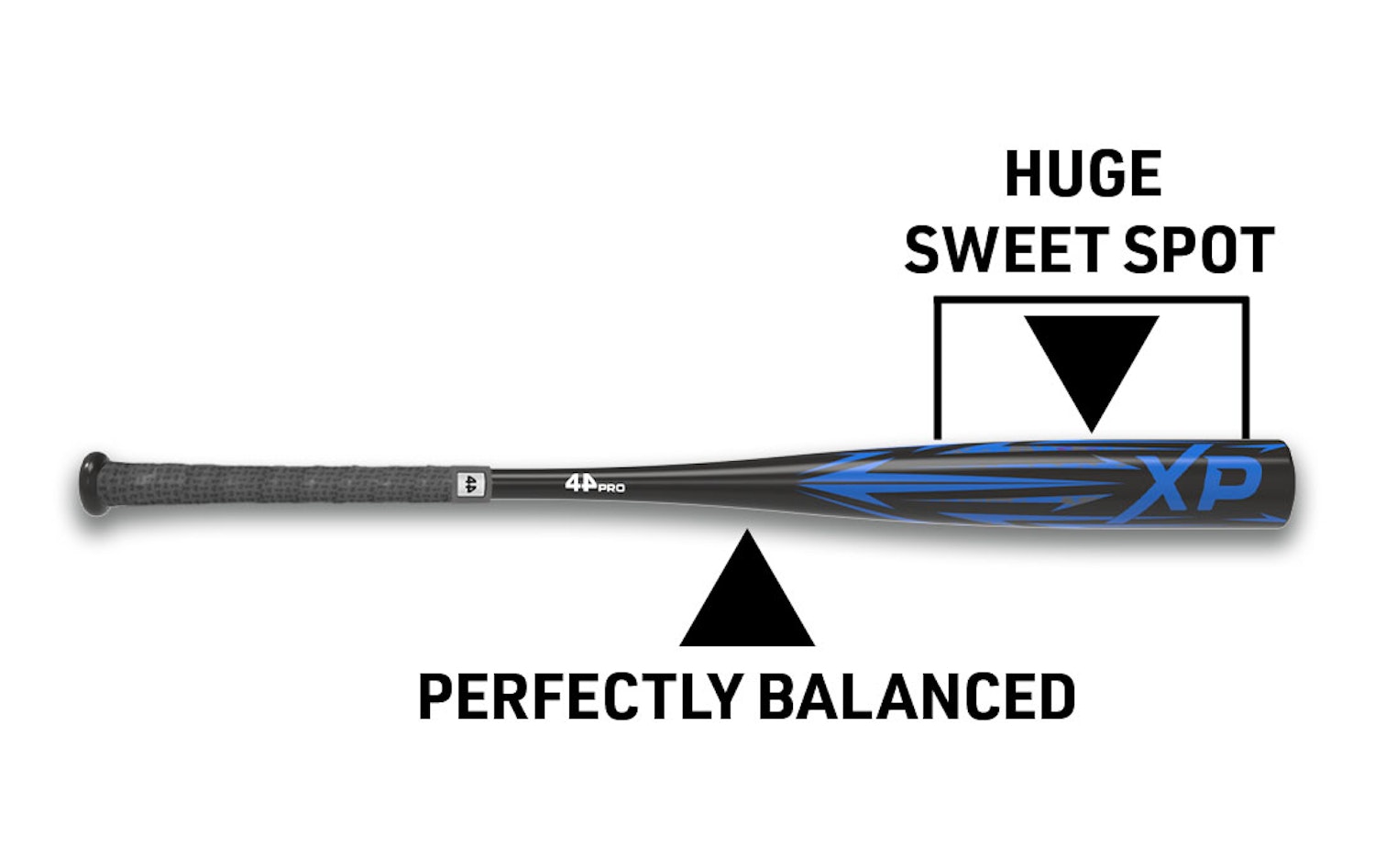 Custom XP BBCOR Baseball Bat (-3) | 44 Pro